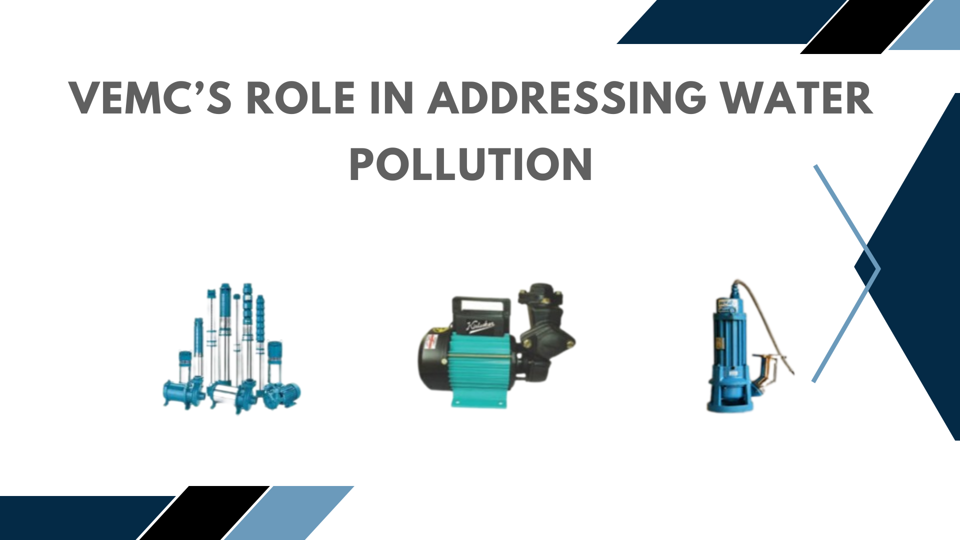 Find Reliable Kirloskar Pump Distributors | VEMC